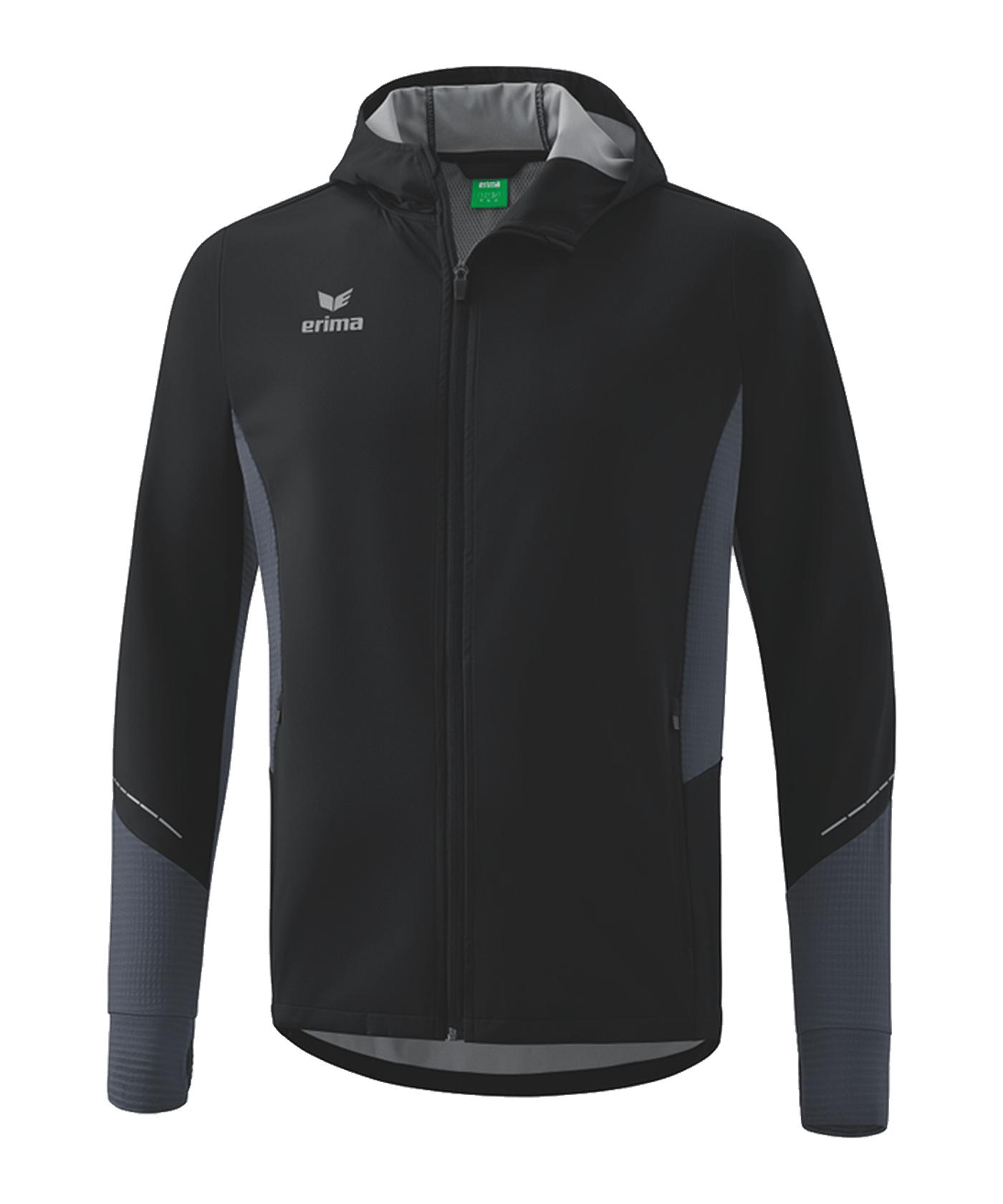 Erima Racing veste d'entrainement noir | Vêtements de Running | Running