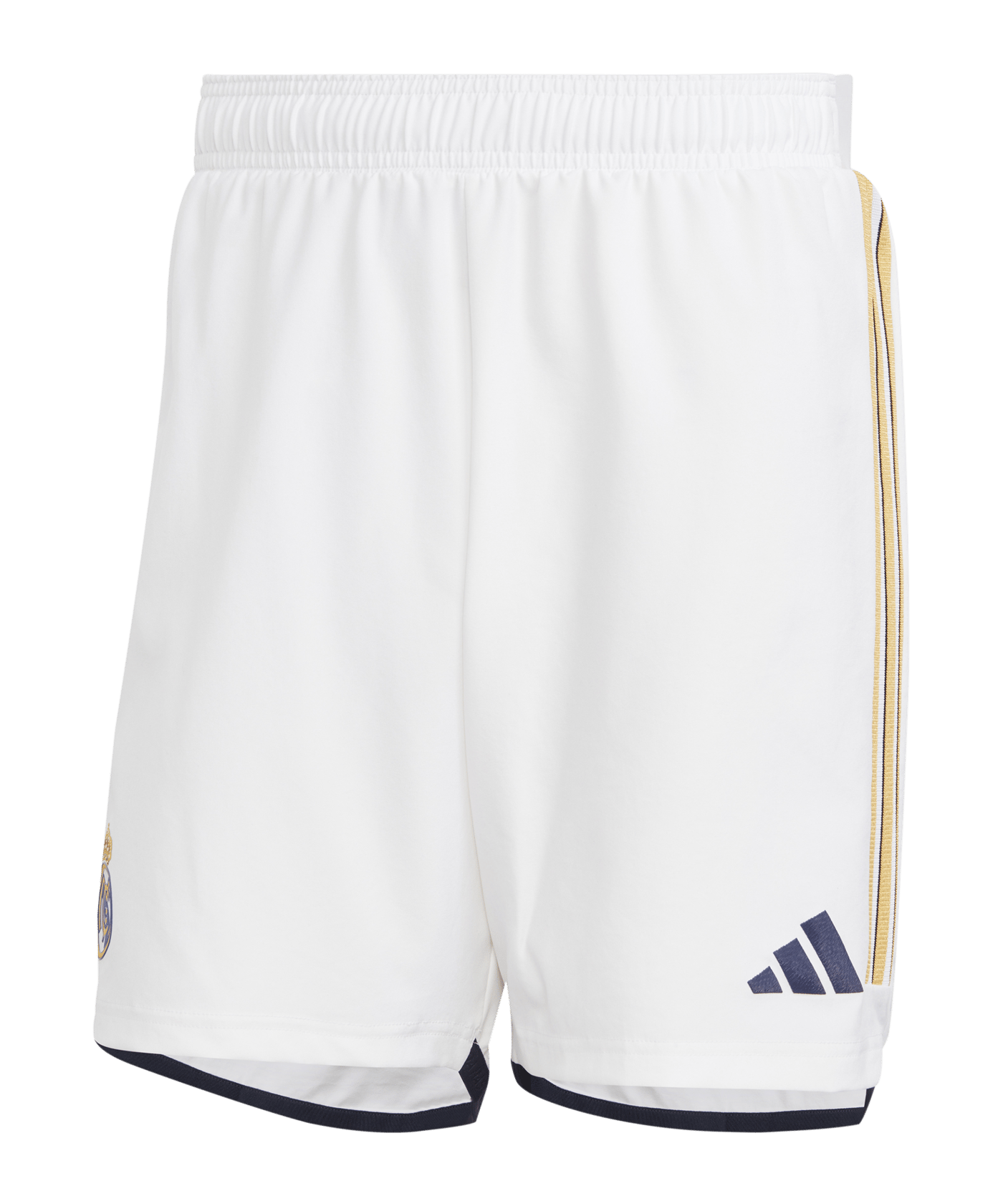 adidas Real Madrid Auth. Short Home 2023/2024 Weiss | Fan-Shop | Replica