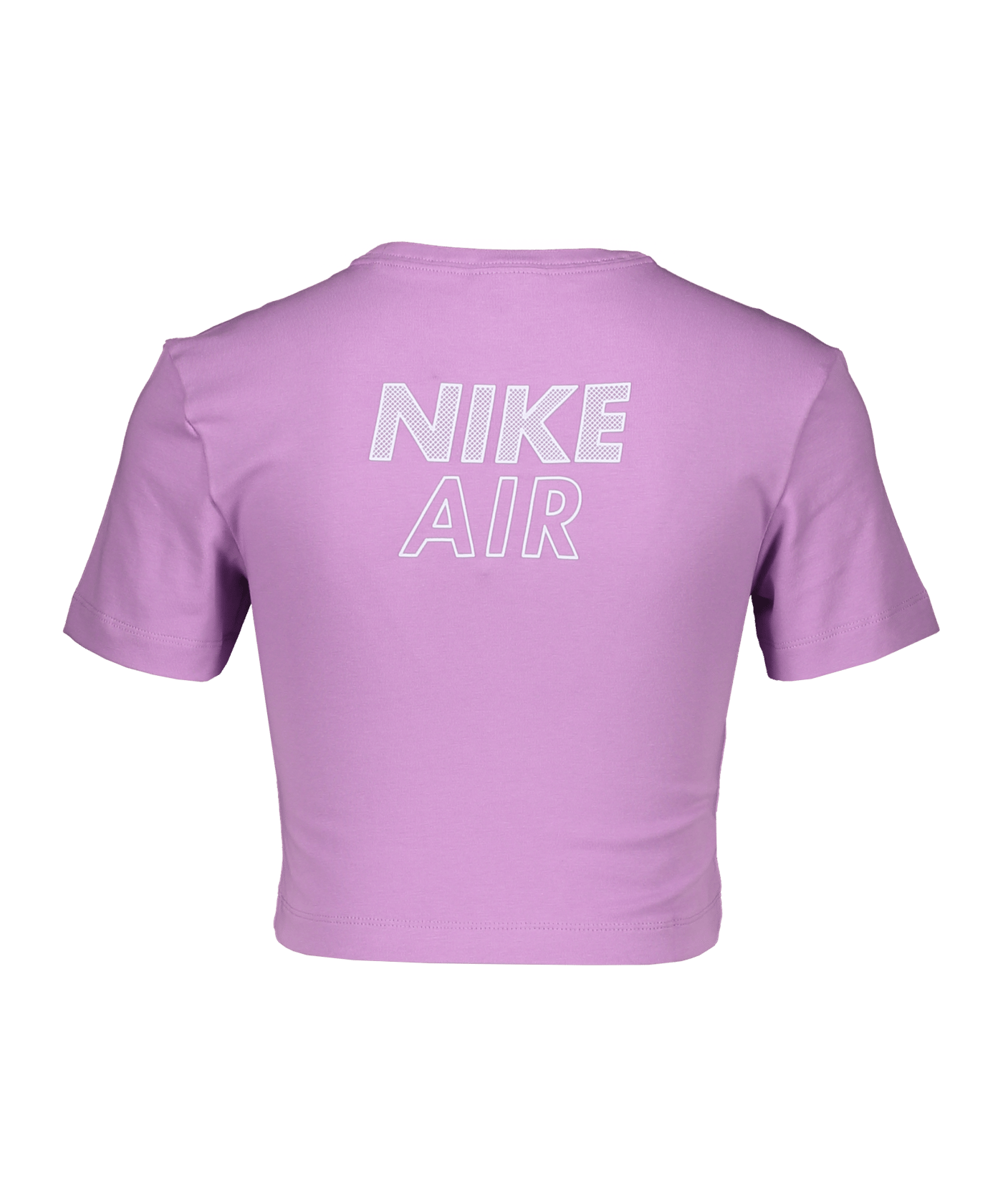 Nike Air Crop T-Shirt Damen Lila Weiss F591 | Lifestyle ...