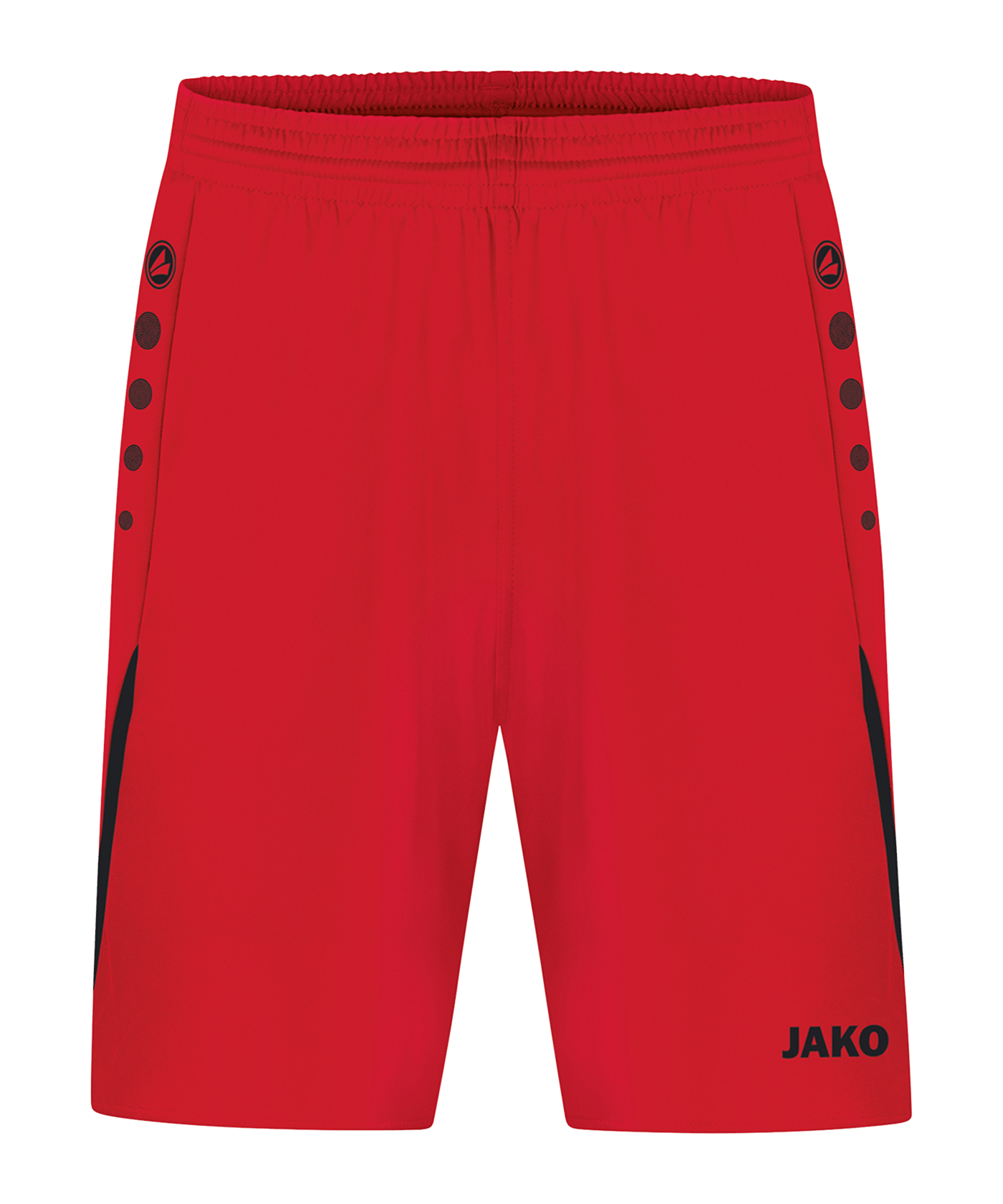 JAKO Défi Short Enfants Rouge Noir F101 | Sport d'équipe | Shorts