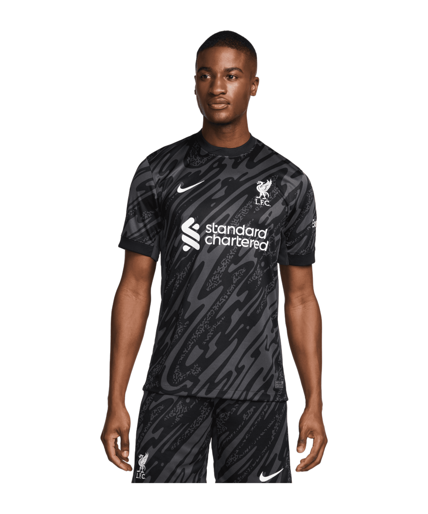 Nike FC Liverpool maillot de gardien manches courtes 2024/2025 noir ...