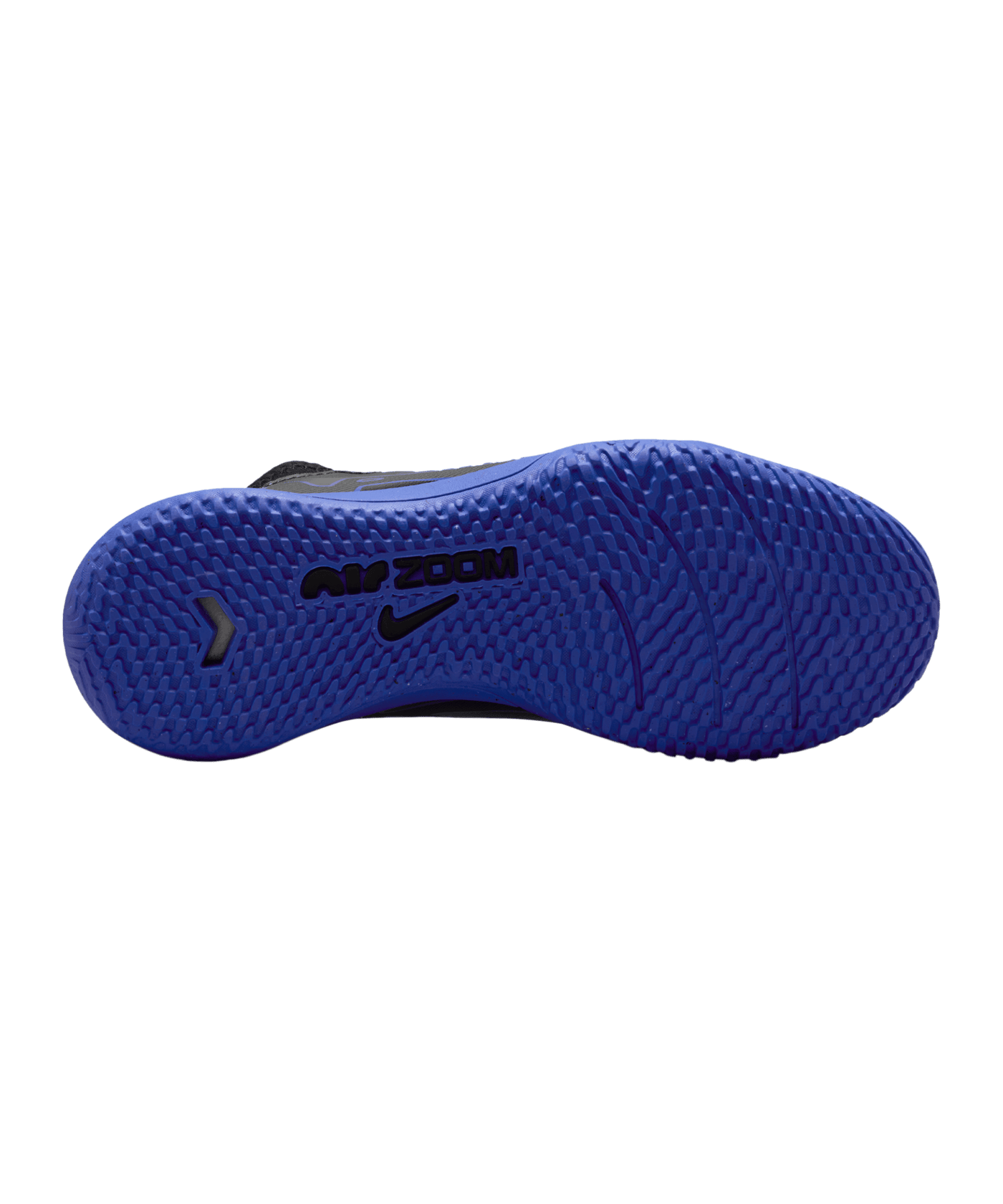 Nike Jr Air Zoom Mercurial Vapor XV Academy IC Kids Schwarz Grau Blau ...