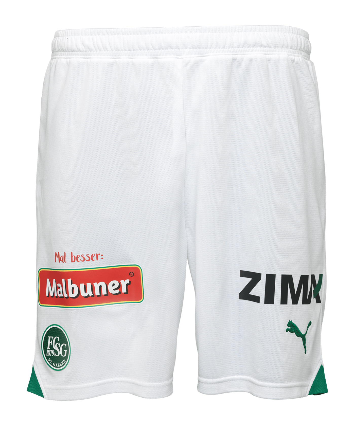 PUMA FC St. Gallen Short Home 2023/2024 Weiss F01 | Fan-Shop | Replica