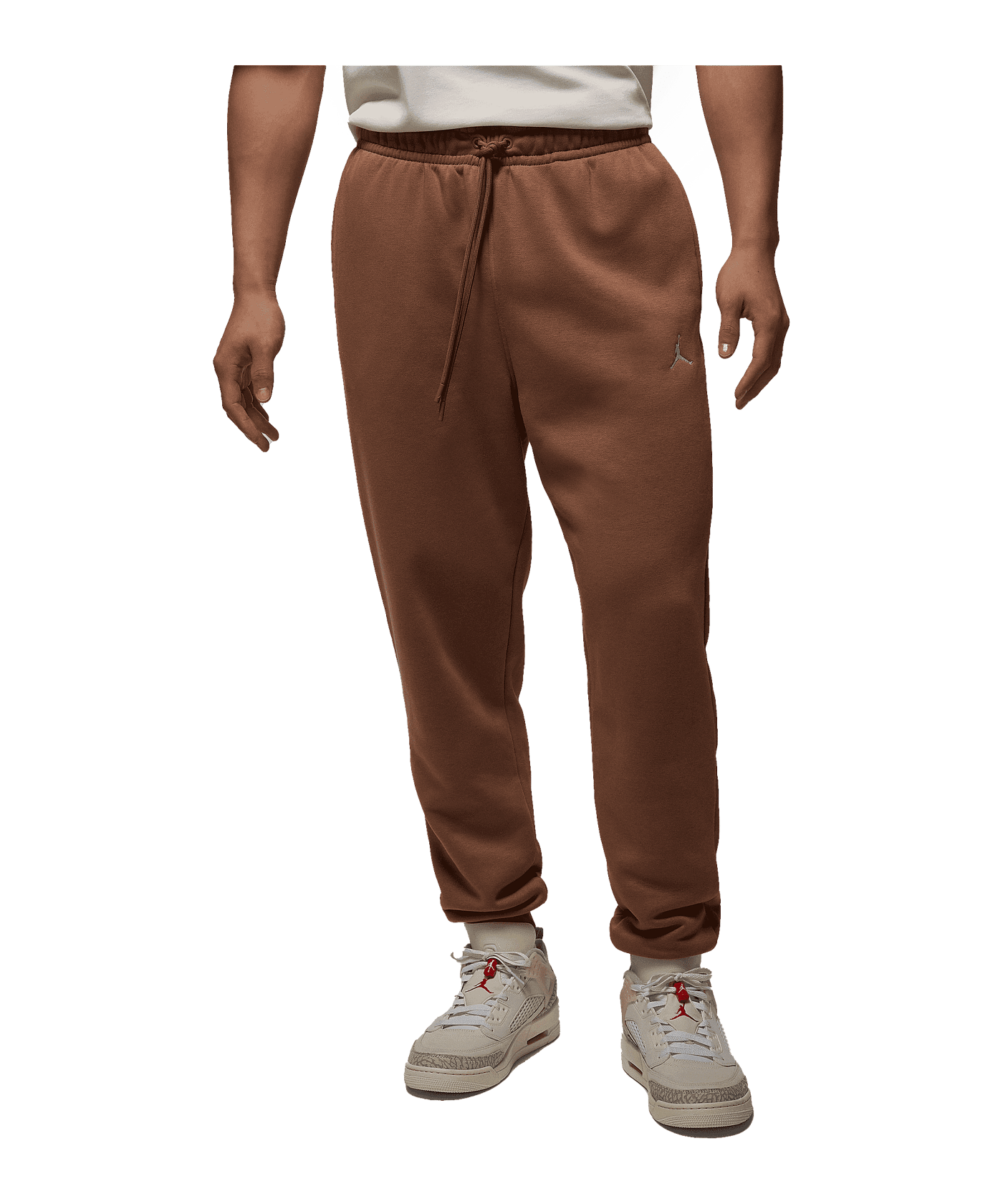 Jordan Brooklyn Fleece Jogginghose Braun F223 | Lifestyle | Freizeit ...