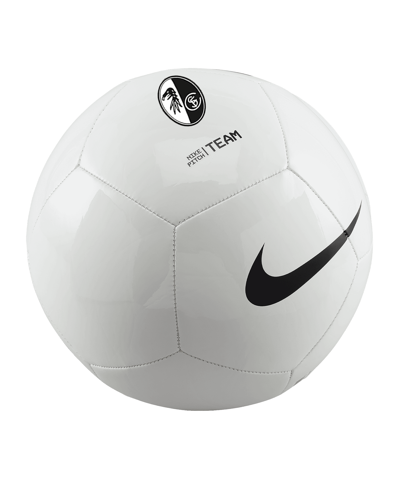Nike SC Freiburg Pitch Fan-Ball Weiß F100 | Equipment | Fussball | Fußbälle