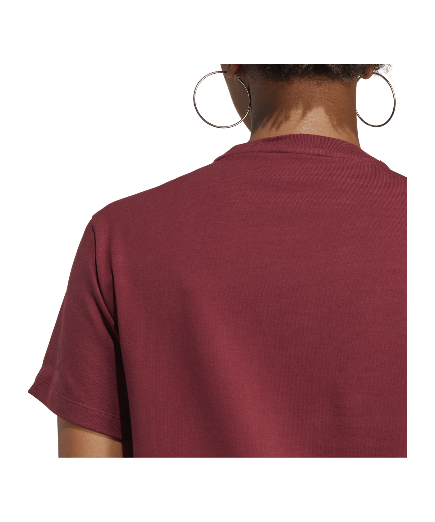 adidas Originals Adicolor Classics Trefoil Tee Burgundy | Lifestyle