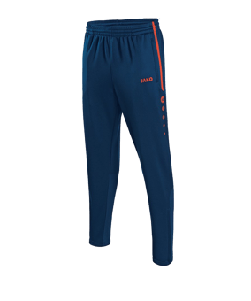 Jako Active Trainingshose Grau Türkis F24 | Teamsport | Hosen