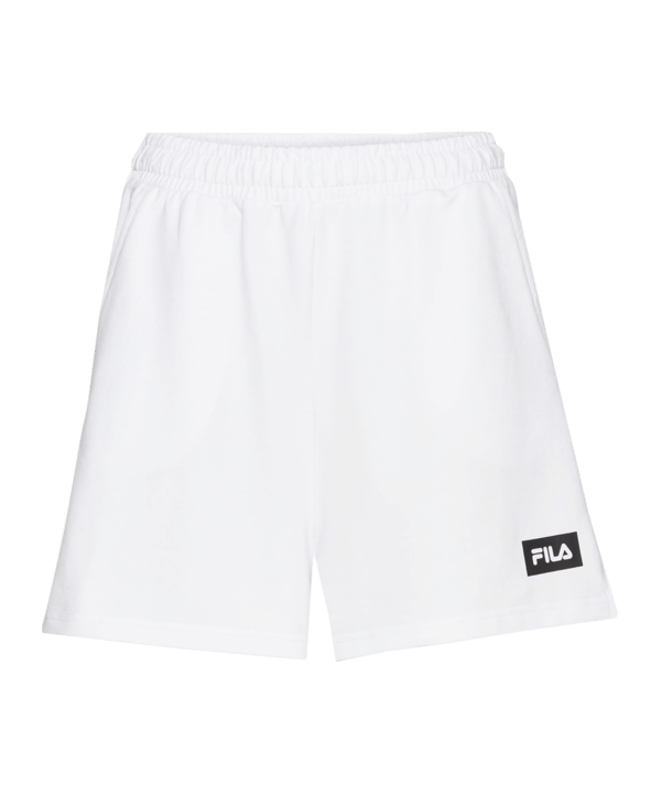 FILA Banaz High Waist Short Damen Weiss F10001 | Lifestyle ...