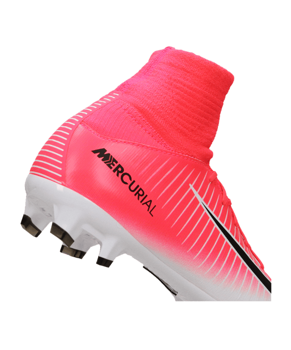 Nike Jr Mercurial Superfly V FG Kids Pink F601 | Fußballschuh | Nocken ...