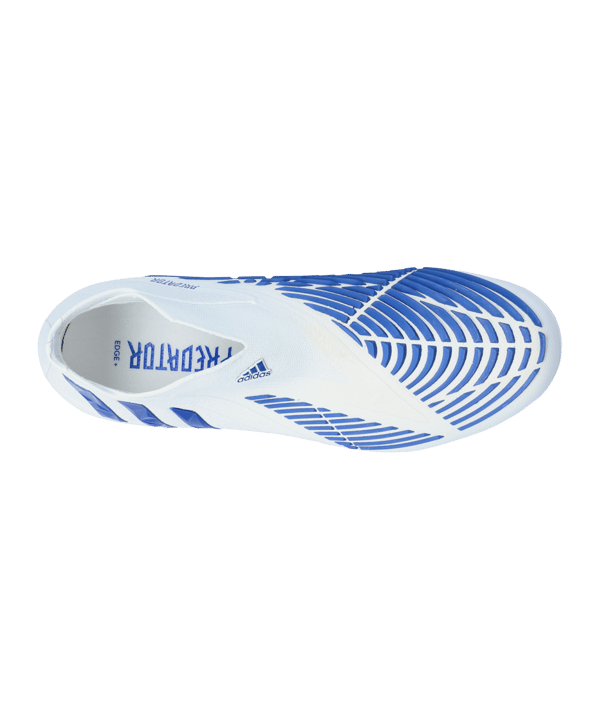 Adidas Predator SG Diamond Edge Weiss Blau Fussballschuh