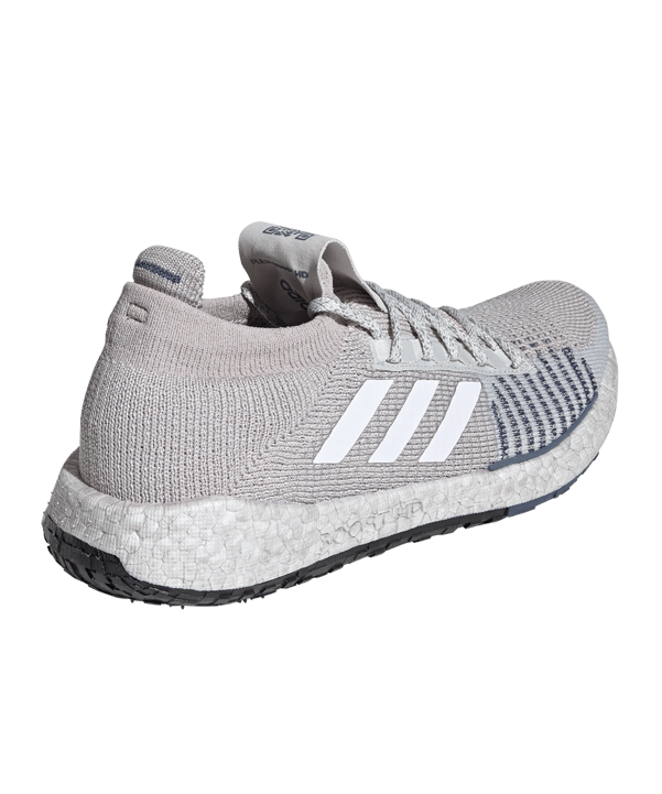 adidas Pulse Boost HD Running Grau Weiss | Laufschuh | Running | Training