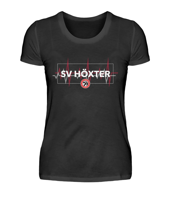 SV Höxter T Shirt Frequency Damen Schwarz | Fan-Shop | Verein