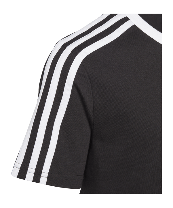 adidas Essentials 3-Stripes Coton Coupe ample T-shirt noir pour petite ...