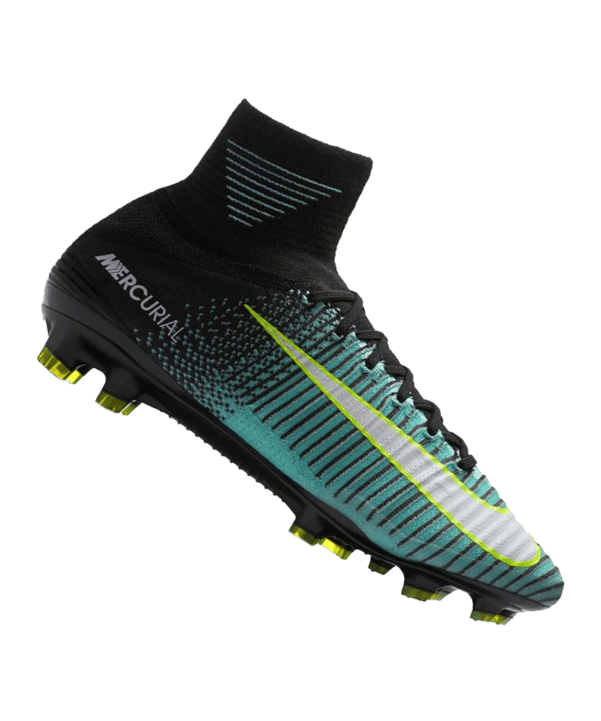 Nike Mercurial Superfly V FG Damen Türkis F400 | Fußballschuh | Nocken ...