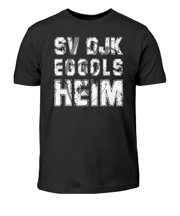 SV DJK Eggolsheim T-Shirt Massiv Kids Schwarz | Fan-Shop | Verein