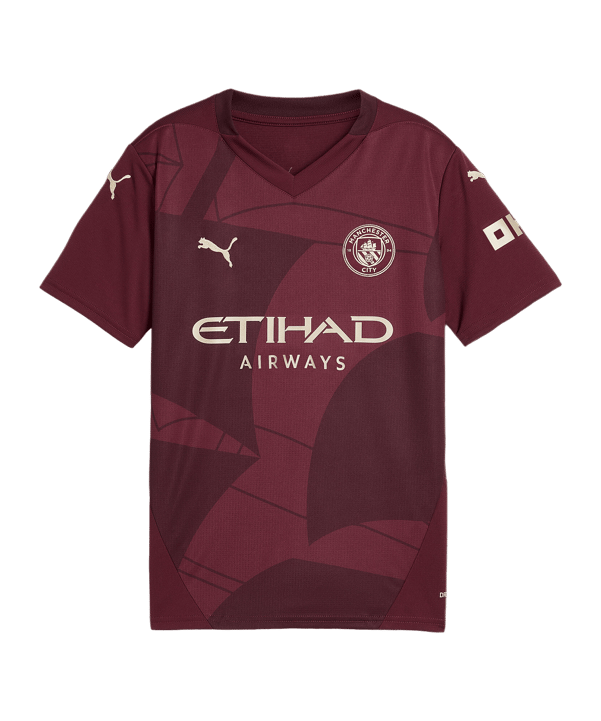 PUMA Manchester City Trikot 3rd 2024/2025 Kids Rot F03 | Fan-Shop | Fan ...