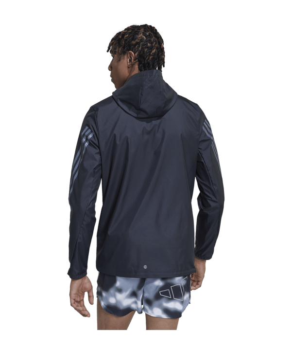 adidas Run Icons 3-Stripes Jacke Schwarz | Lifestyle | Freizeitbekleidung