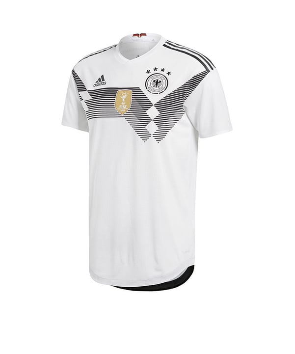 adidas DFB Deutschland Auth.Trikot Home WM18 Weiss | Fan-Shop | Replica