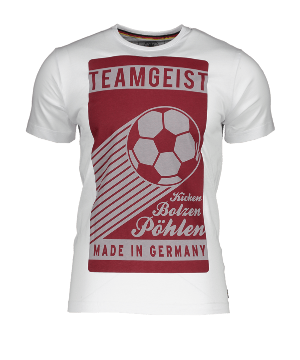 DFB Deutschland Teamgeist T-Shirt Weiss | Fan-Shop | Replica
