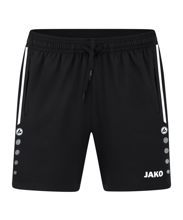 JAKO Allround Short Damen Schwarz F800 | Teamsport | Shorts ...