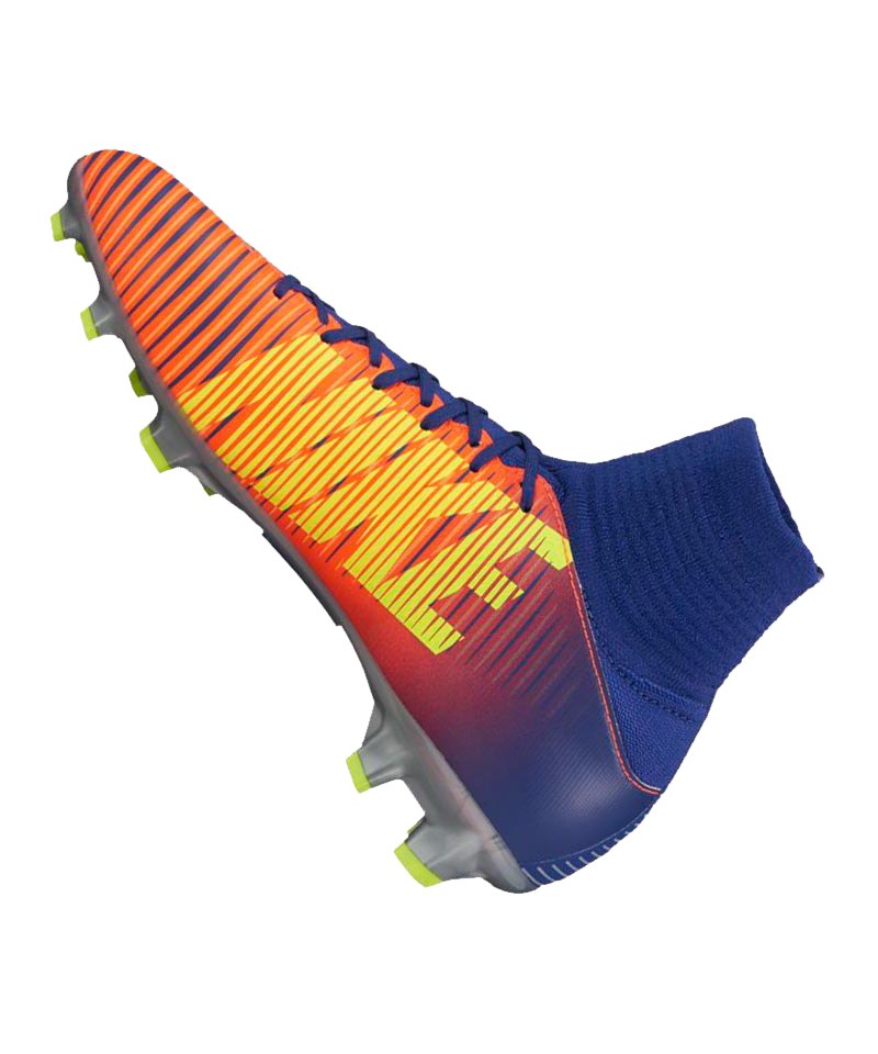 Nike Jr Mercurial Superfly V FG Kids Blau F409 | Rasen | Fussball ...